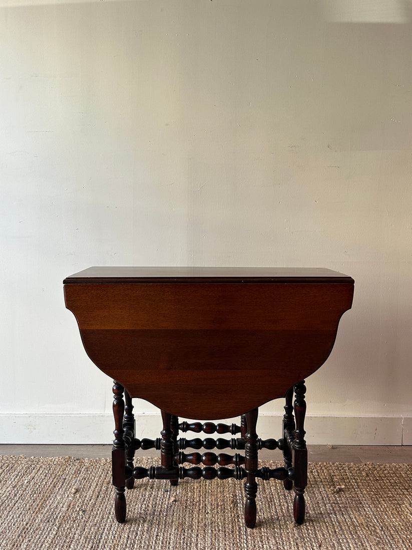 Walnut gate leg table – Good Behavior