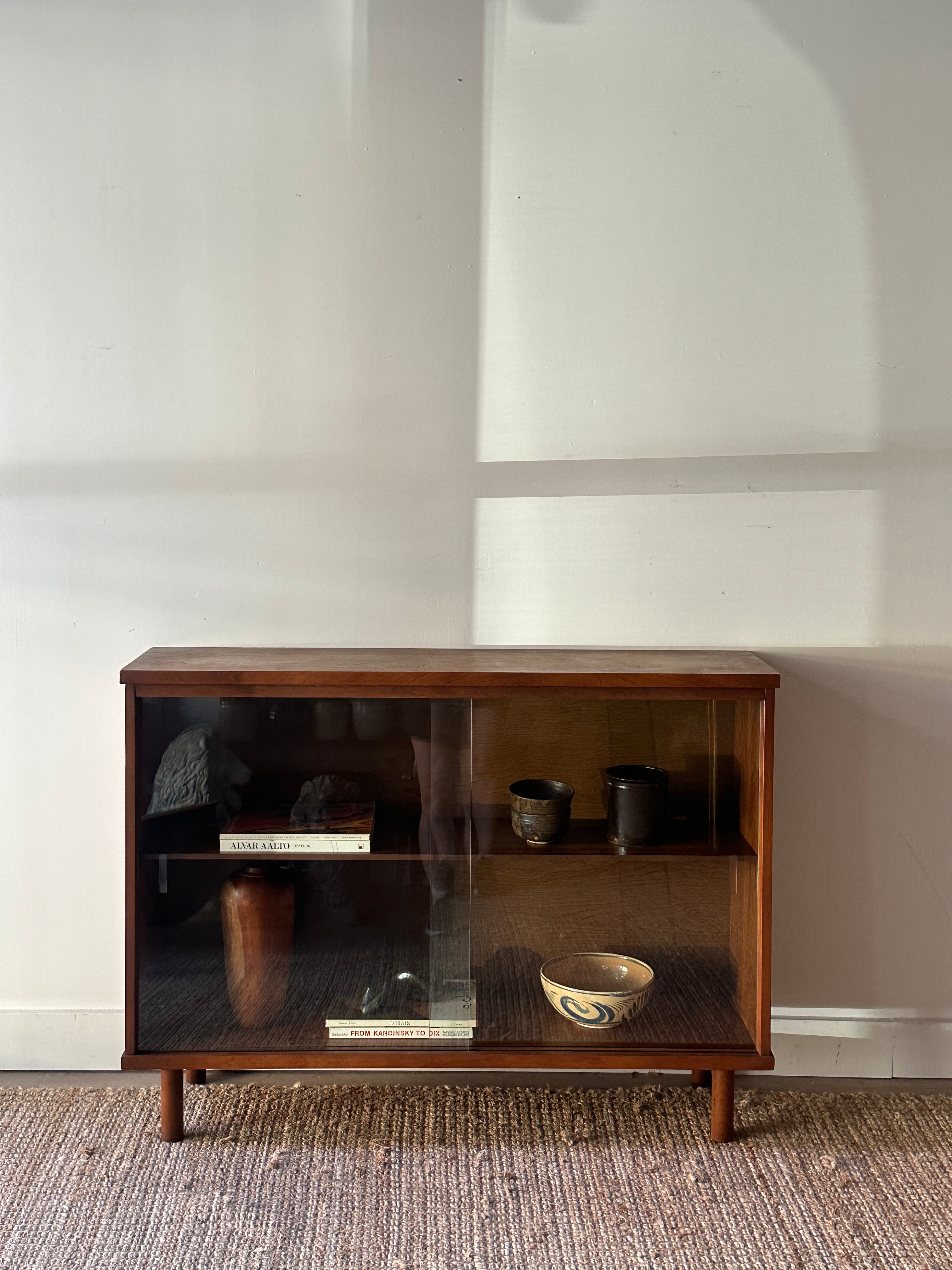 Walnut display case – Good Behavior